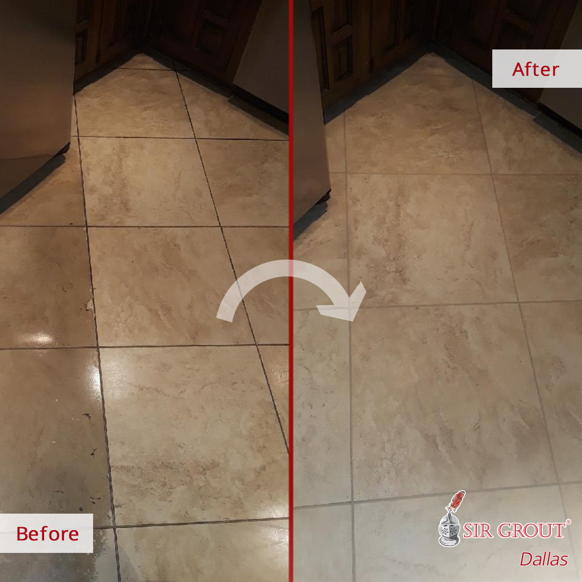 Dallas Tile Cleaning: Providing an Amazing Restoration on This Damaged ...
