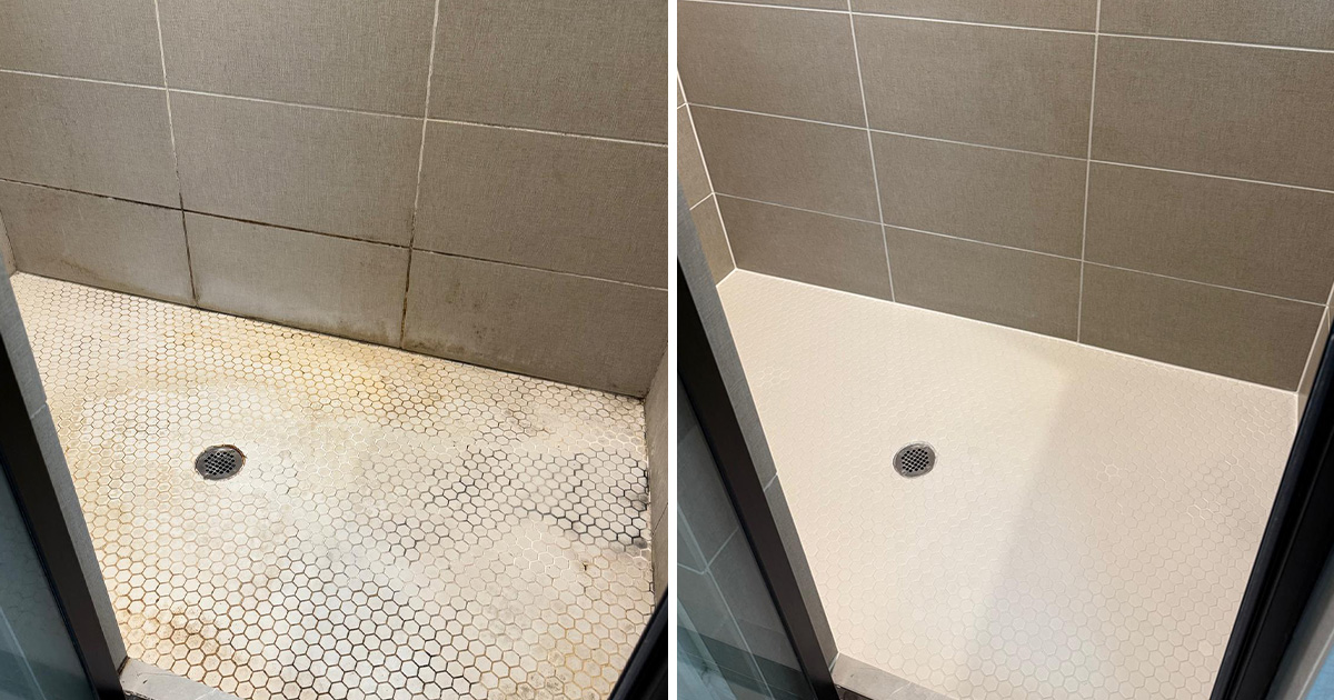 Stunning Shower Transformation in Celina TX Thanks to Our Tile Cleaning ...